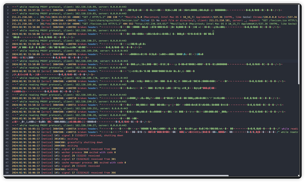Nginx开proxy_protocol协议出错 - 1Panel - 社区论坛 - FIT2CLOUD 飞致云