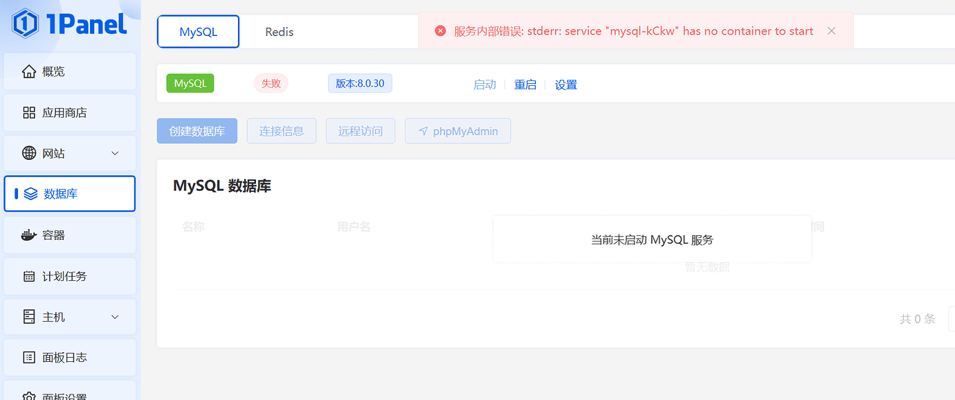 无法启动OpenResty - 1Panel - 社区论坛 - FIT2CLOUD 飞致云