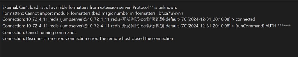 jumpserver3.10.15连接redis提示auth ******** - JumpServer - 社区论坛 - FIT2CLOUD 飞致云