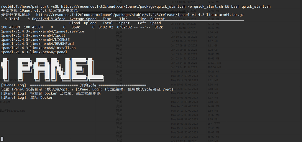 安装时，卡在启动 Docker，没有反应 - 1Panel - 社区论坛 - FIT2CLOUD 飞致云