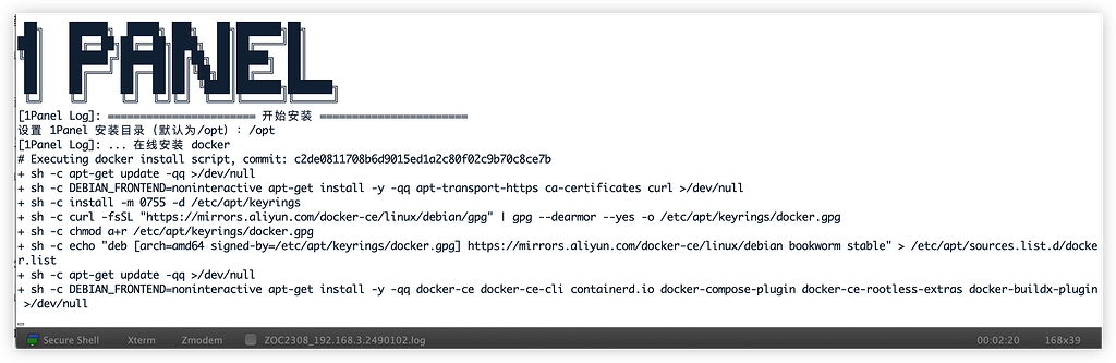 debian12通过ssh安装卡在安装界面 - 1Panel - 社区论坛 - FIT2CLOUD 飞致云