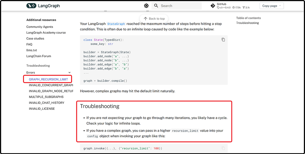 如何避免 Recursion llimit 递归限制 - MaxKB - 社区论坛 - FIT2CLOUD 飞致云