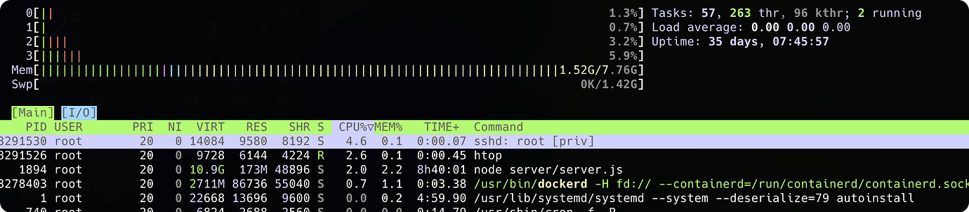 V2 版本 Agent 服务 CPU 占用极高 - 1Panel - 社区论坛 - FIT2CLOUD 飞致云